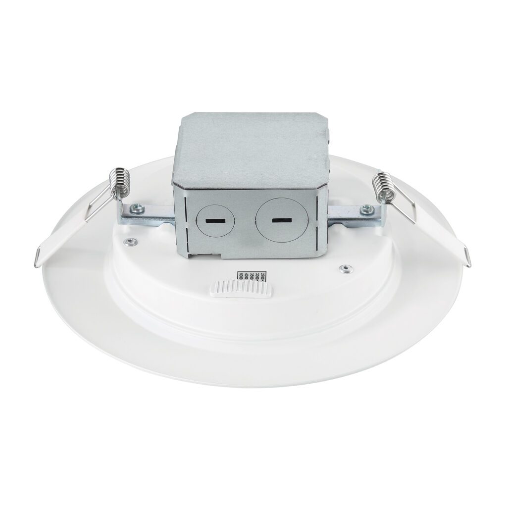 6 in. Round Integrated LED Wafer Downlight, 5 CCT – EnviroLite