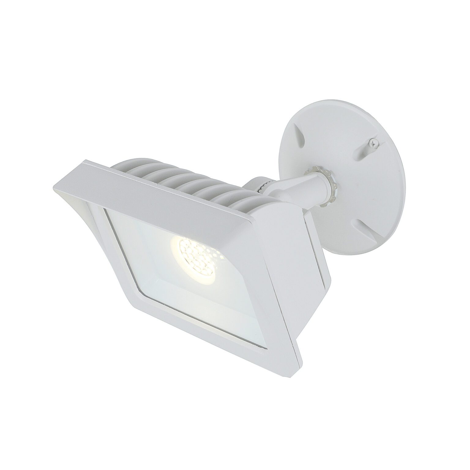 6 in. Integrated LED Security Flood Light, 1800 Lm – EnviroLite
