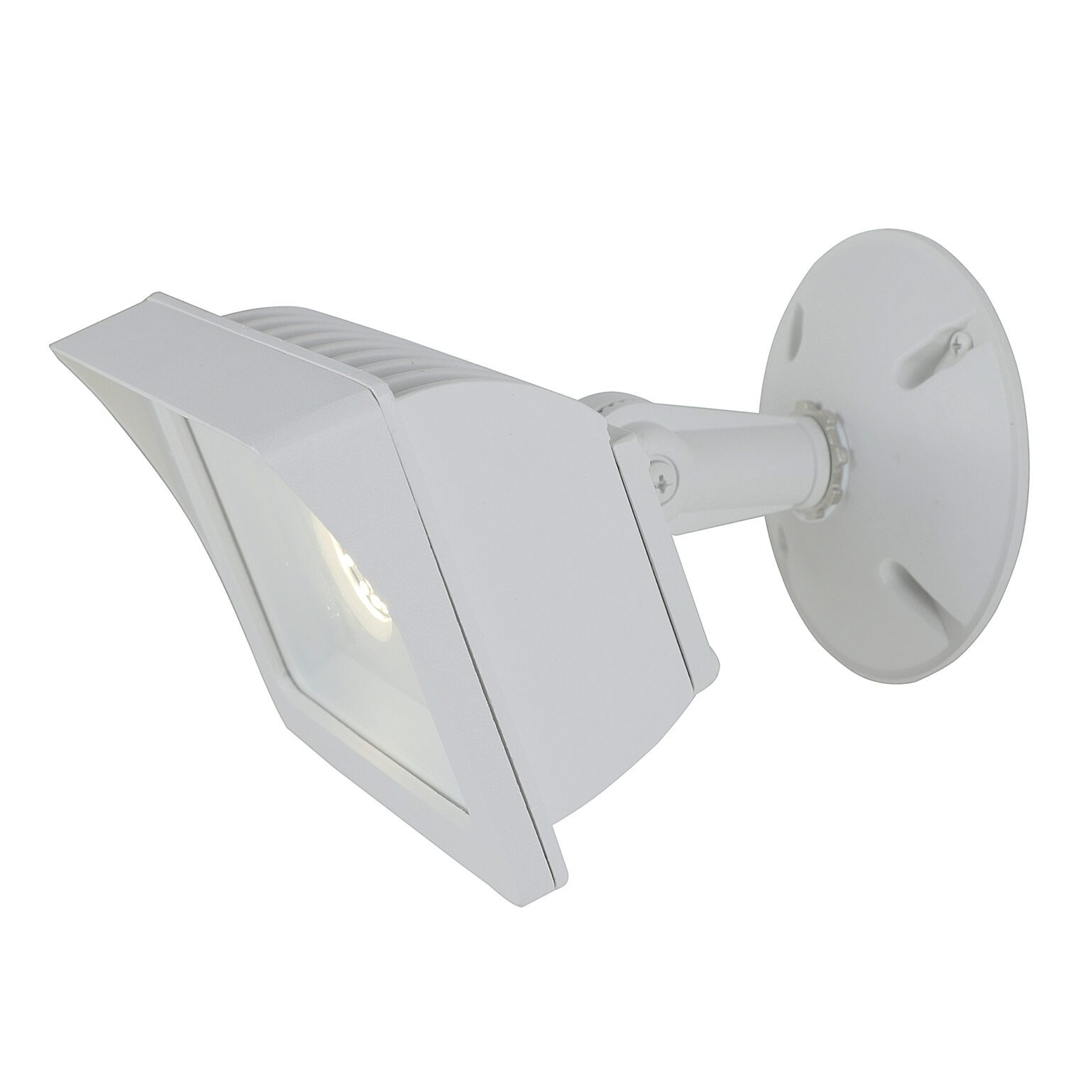 6 in. Integrated LED Security Flood Light, 1800 Lm – EnviroLite