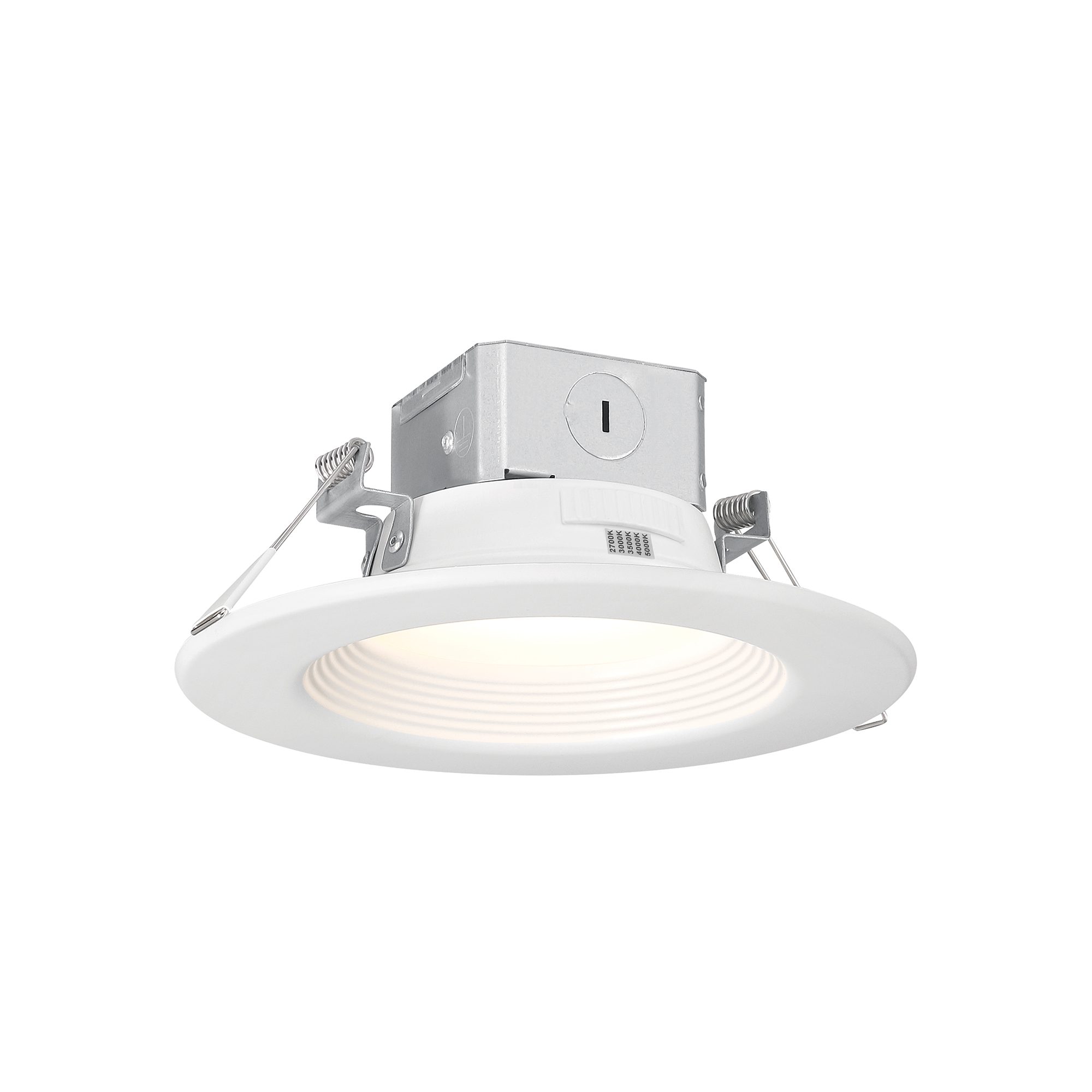 6 in. Round Integrated LED Baffle Downlight, 5 CCT – EnviroLite