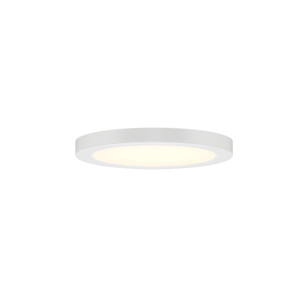 Round Low-Profile Integrated LED Flush Mount – EnviroLite